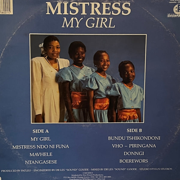 Mistress - My Girl – Terrestrial Funk