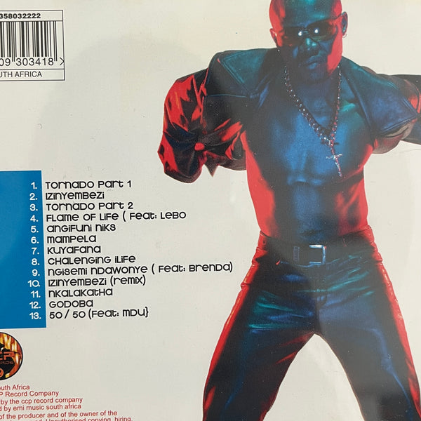 Mandoza ‎– Tornado (CD) – Terrestrial Funk